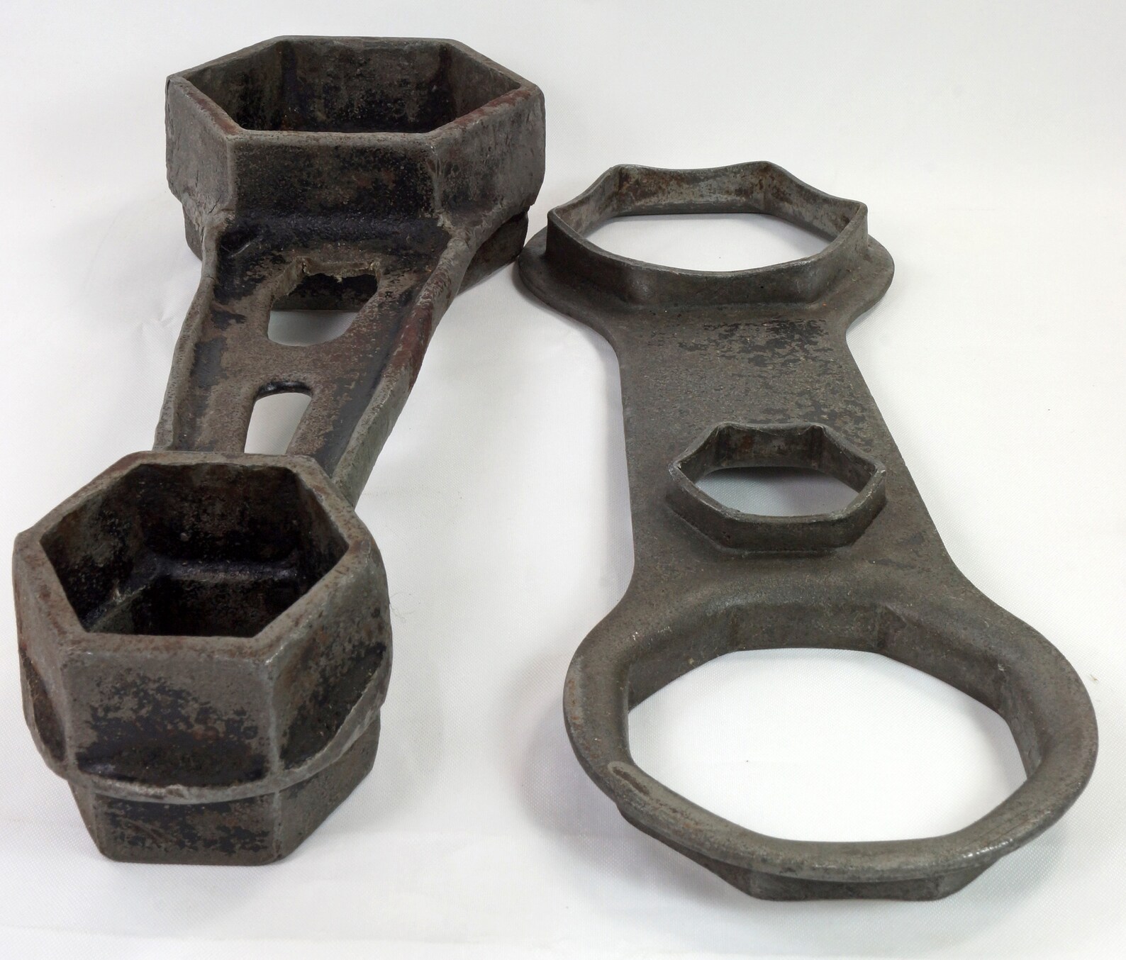 2 Antique Hub Cap Nut Octagon Octagonal Spanner Wrenches Car | Etsy