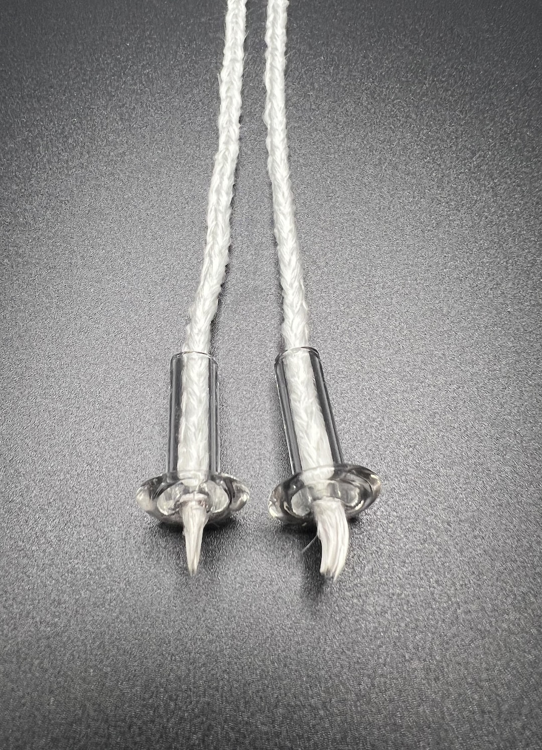 2 Replacement Glass Wick Holders | Glass Wick Tube | Oil Candle Wicks ...