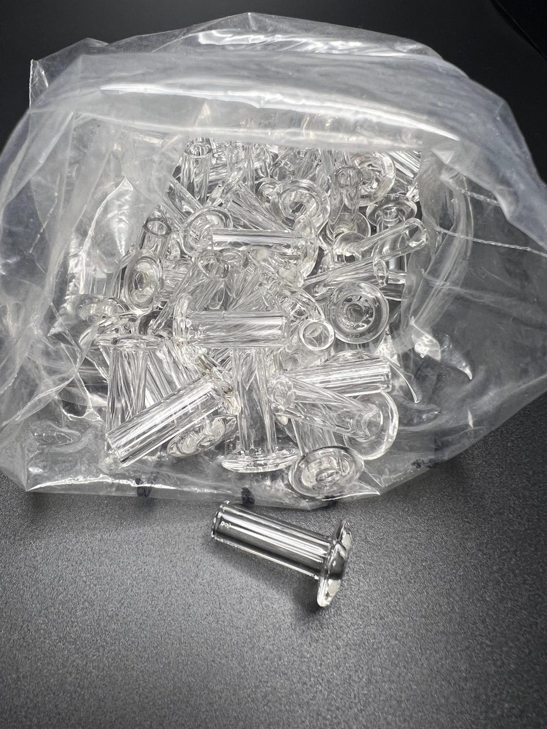 100 Glass Oil Candle Wick Holder Tubes Wholesale | Bulk Glass Wick ...