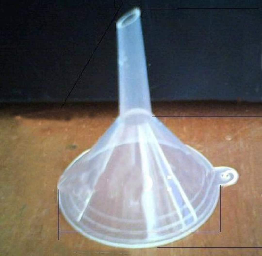 10 Small Funnels | Plastic Funnels | Small Plastic Funnels | 50mm ...