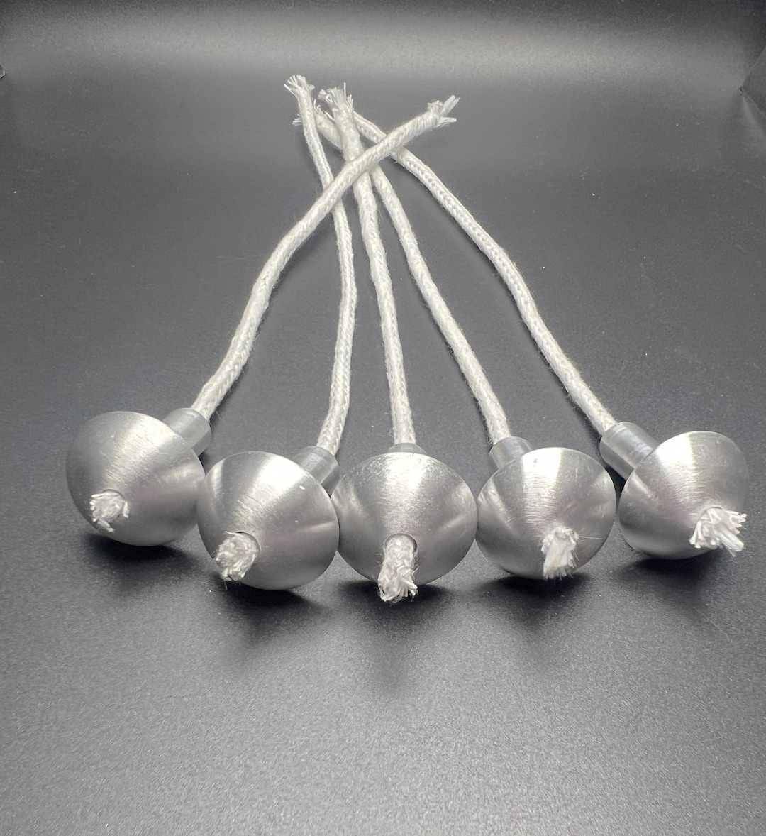 5 Bottle Wick Kits, Wine Bottle Aluminum Wick Holders, DIY Tiki Torch ...