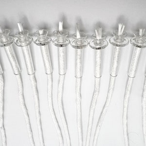 10 Replacement Wicks | Glass Wick Holders | Fiberglass Wicks | Oil ...