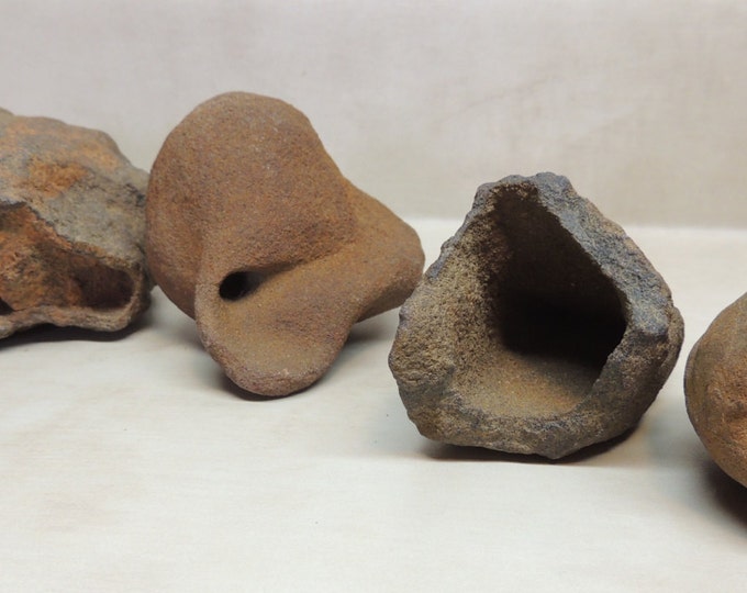 4 Odd Shaped and Hollow Sandstone Rocks ~ Woodland, Southwest ...