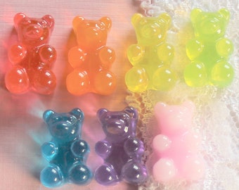 7 Pcs Assorted Realistic Gummy Fish Candy Cabochons 24x11mm - Etsy