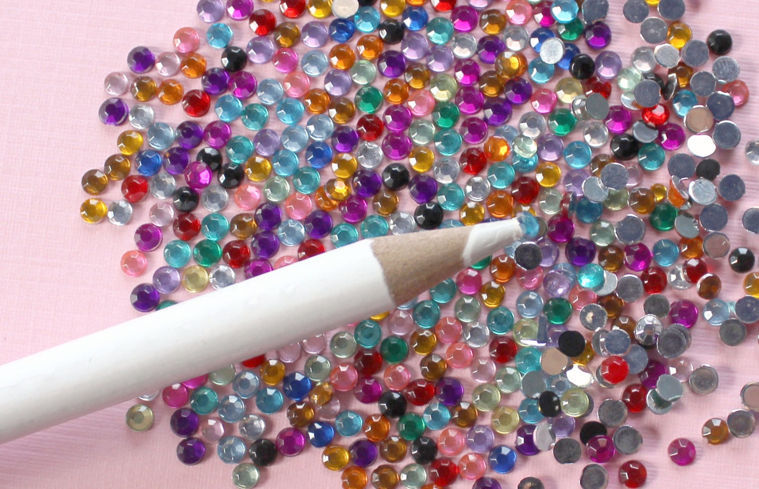 2 Pcs Crafting Rhinestone Sticky Pick up Pencil Tool | Etsy