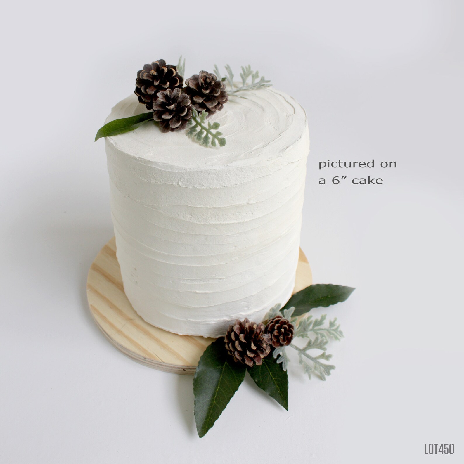Loose Flower Stems for Cakes, Floral Decorating Kit, Winter Woodland ...