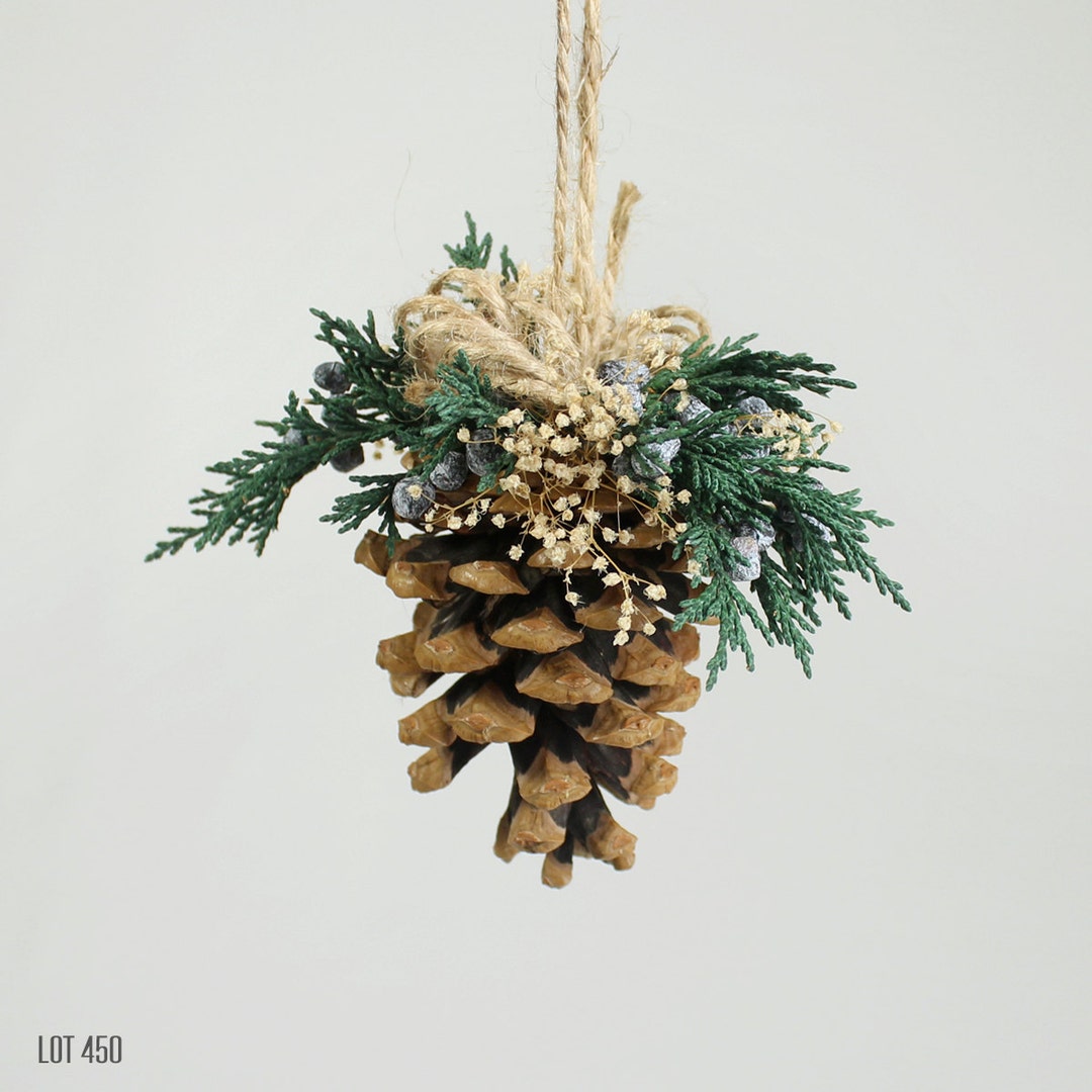 Christmas Decorations, Christmas Tree Ornament, Pine Cone Ornament ...