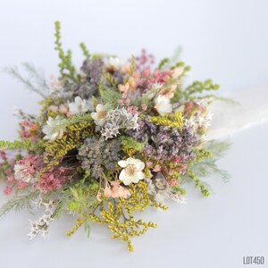 Wildflower Wrist Corsage, Pin on Corsage, Boho Garden Mix of Dried ...