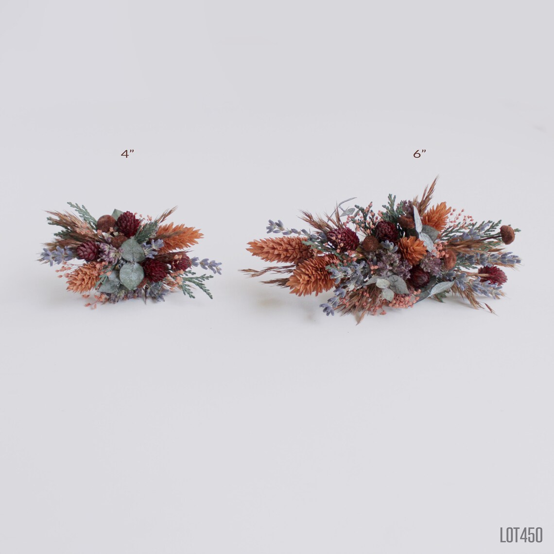 Tiered Cake Pick in Fall Colors Rustic Dry Flower Cake - Etsy