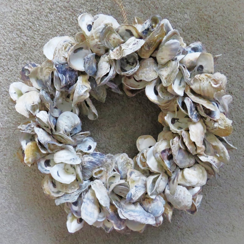 Oyster Shell Wreath - Etsy
