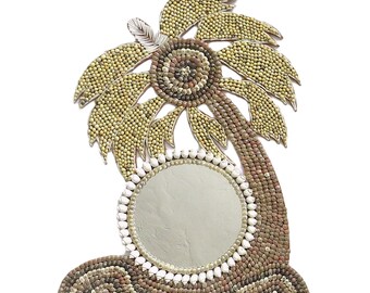 Oyster Shell Palm Tree Wall Decor - Etsy