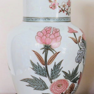 Pair of Chinese Celadon Table Lamps Lotus Flowers Chinoiserie Asian - Etsy