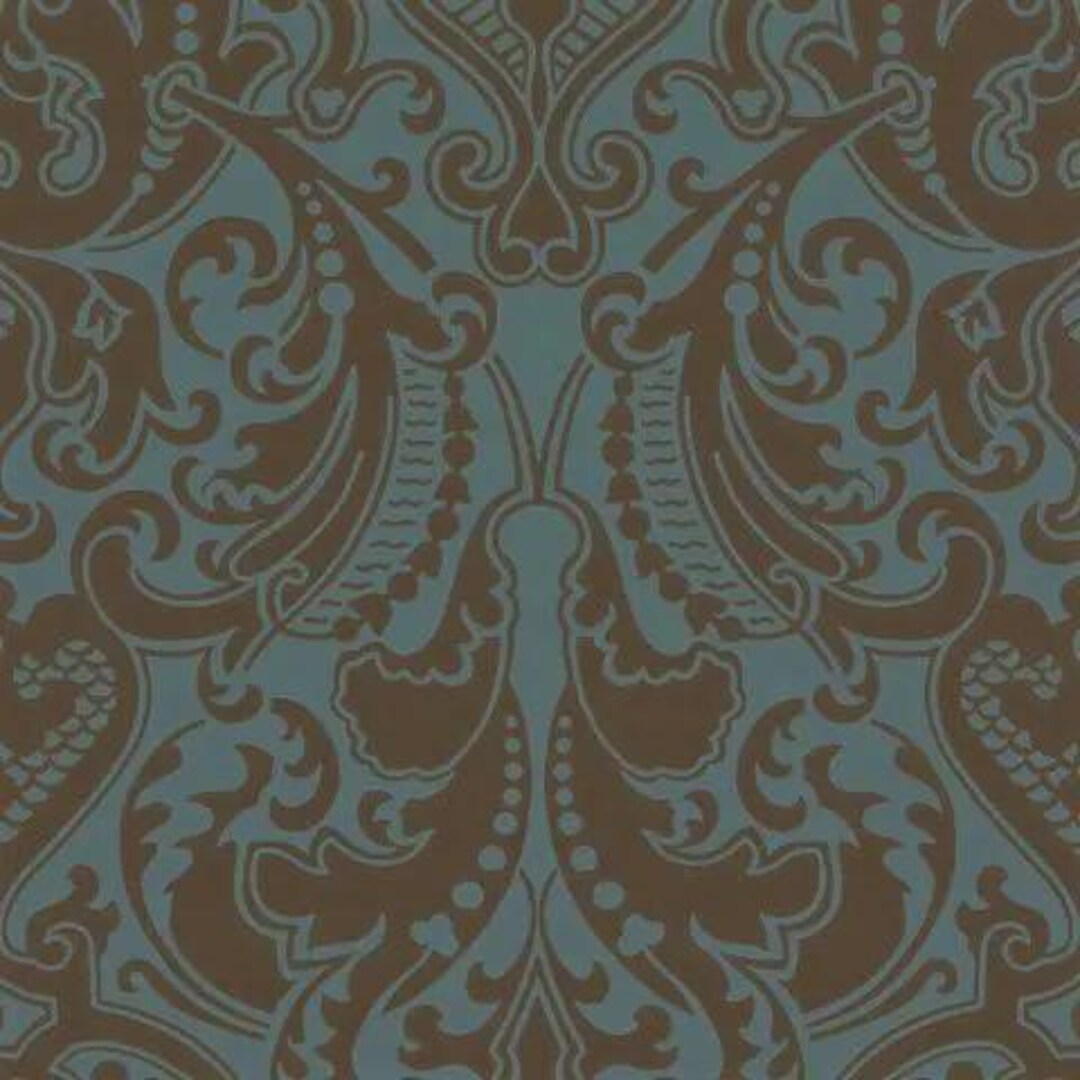 1 of 4 Double Rolls Ralph Lauren Designer Wallpaper "gwynne Damask" - Etsy