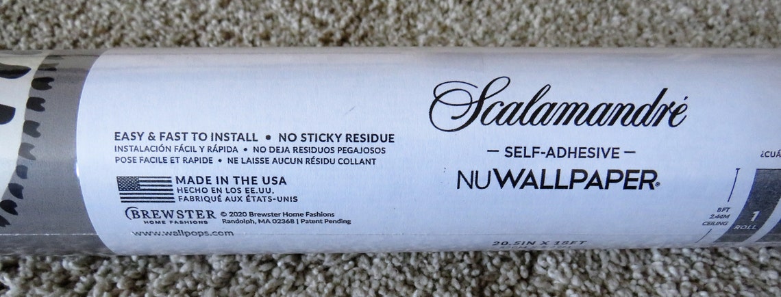 2 Rolls Scalamandre Designer Wallpaper Wallcovering Zebras in - Etsy