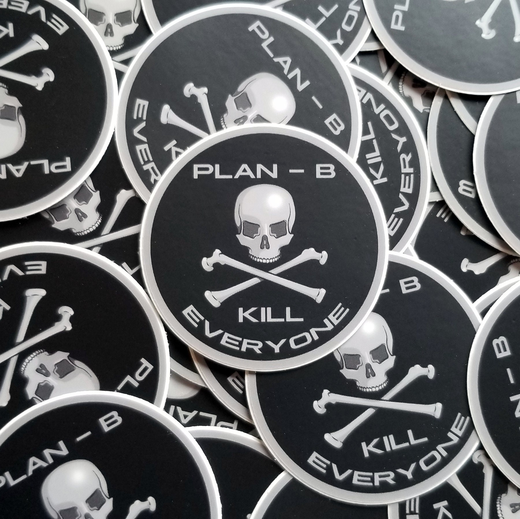 Infantry Plan B kill Everyone Matte Vinyl Stickers - Etsy UK
