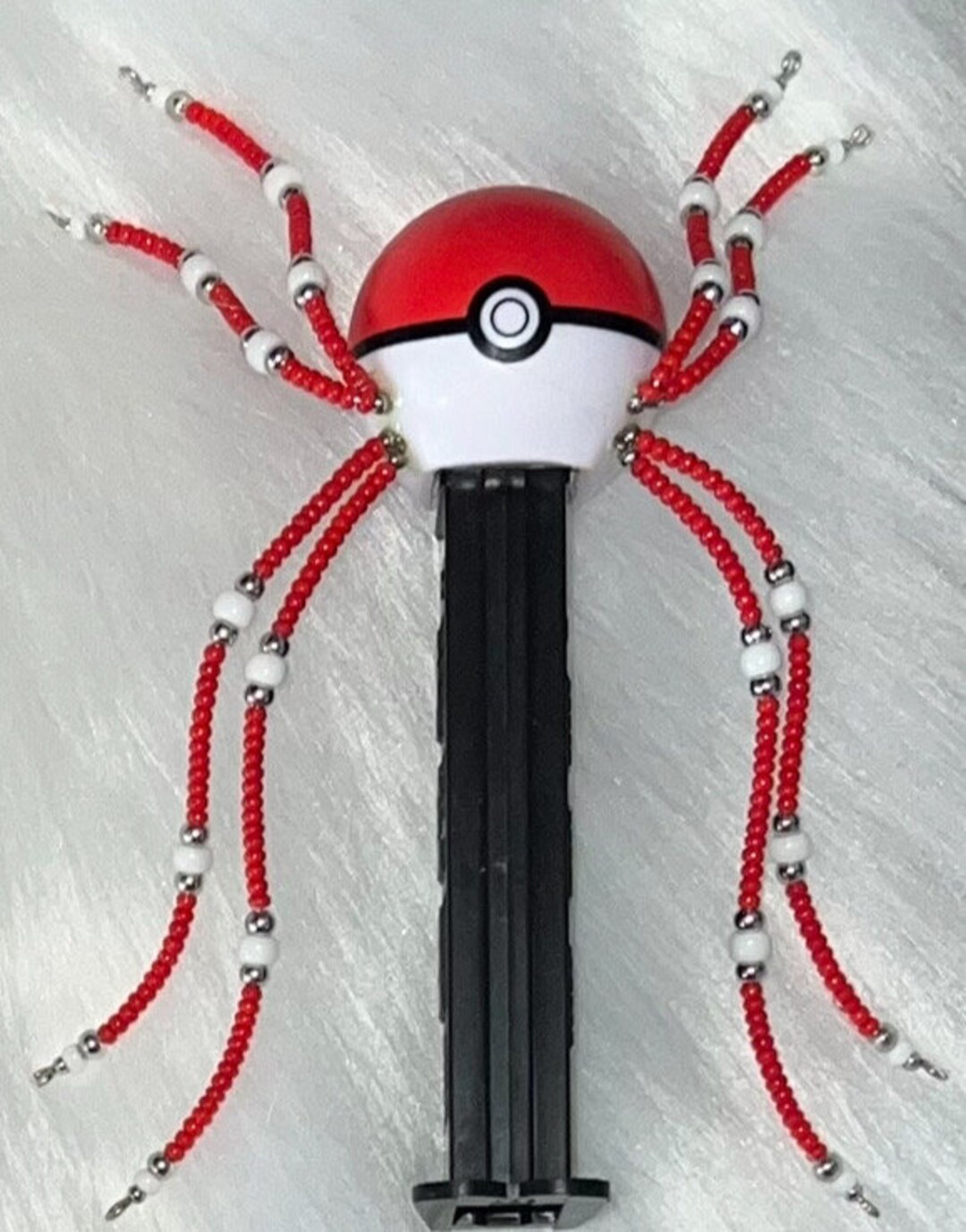 PEZ Beaded Poke Ball Spider - Etsy