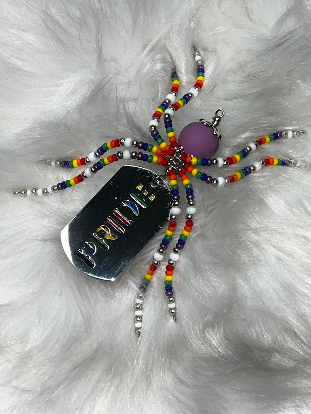 Beaded PRIDE Spider - Etsy