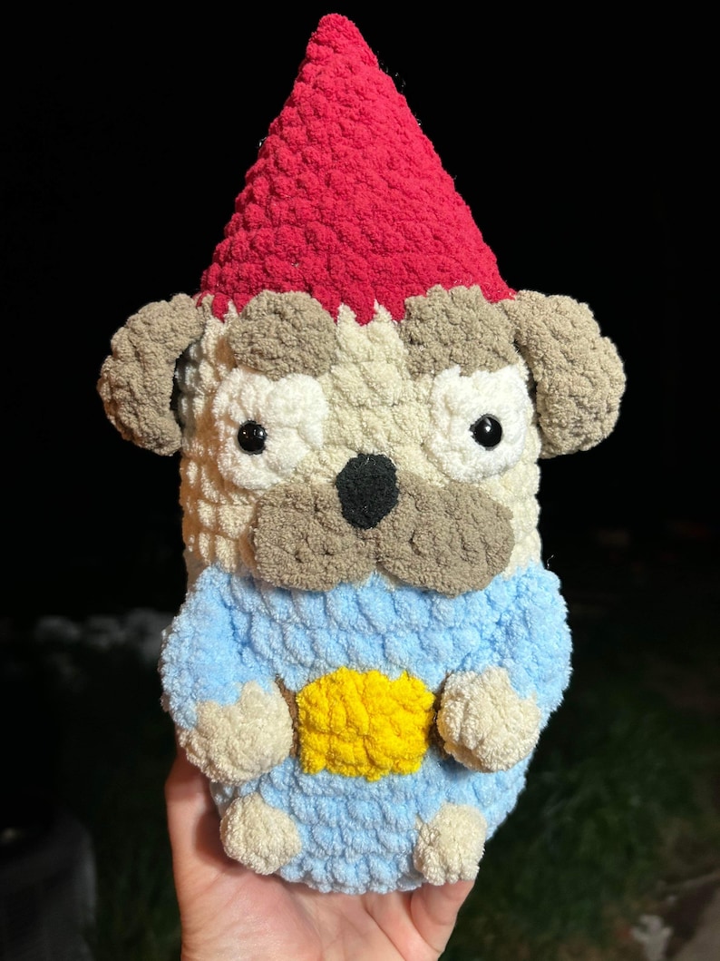 Bluey Crochet Pattern Heeler Gerald the Gnome Gerald Jeremy From Bluey ...