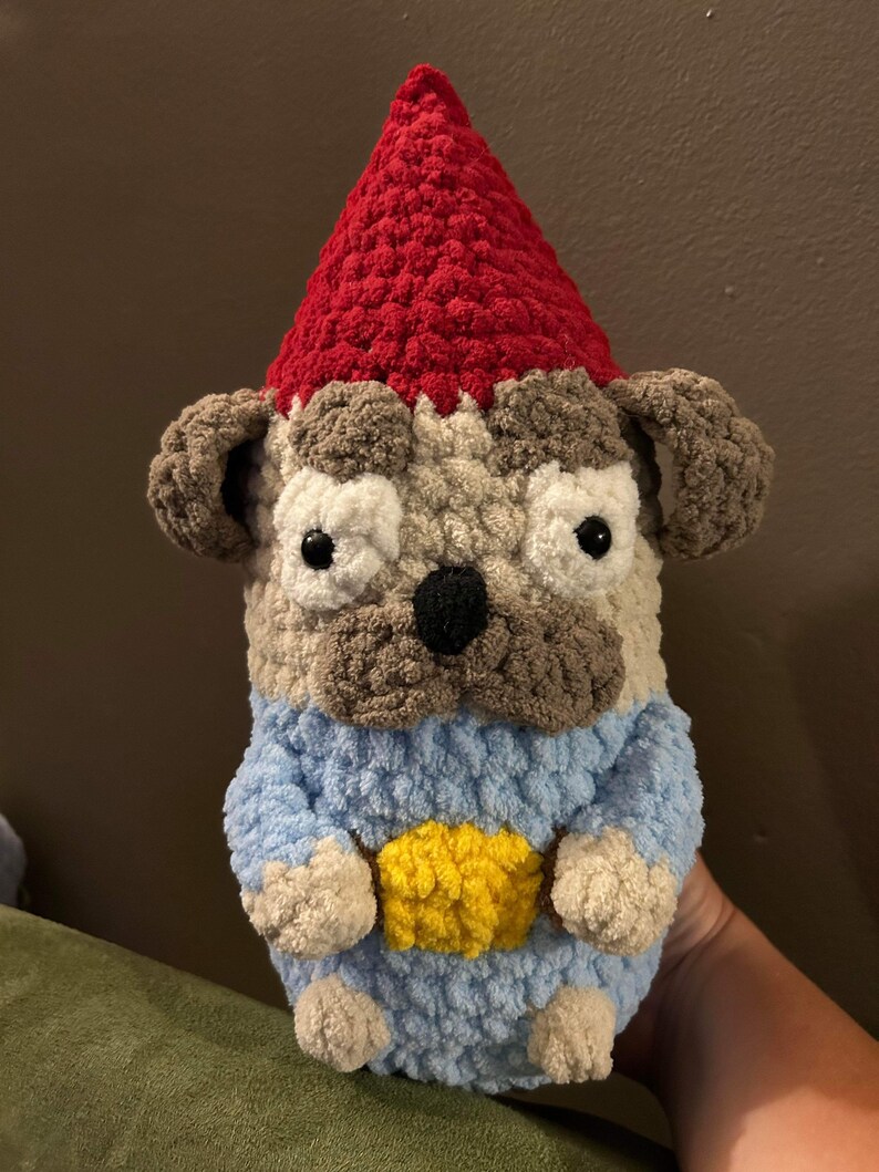 Bluey Crochet Pattern Heeler Gerald the Gnome Gerald Jeremy From Bluey ...