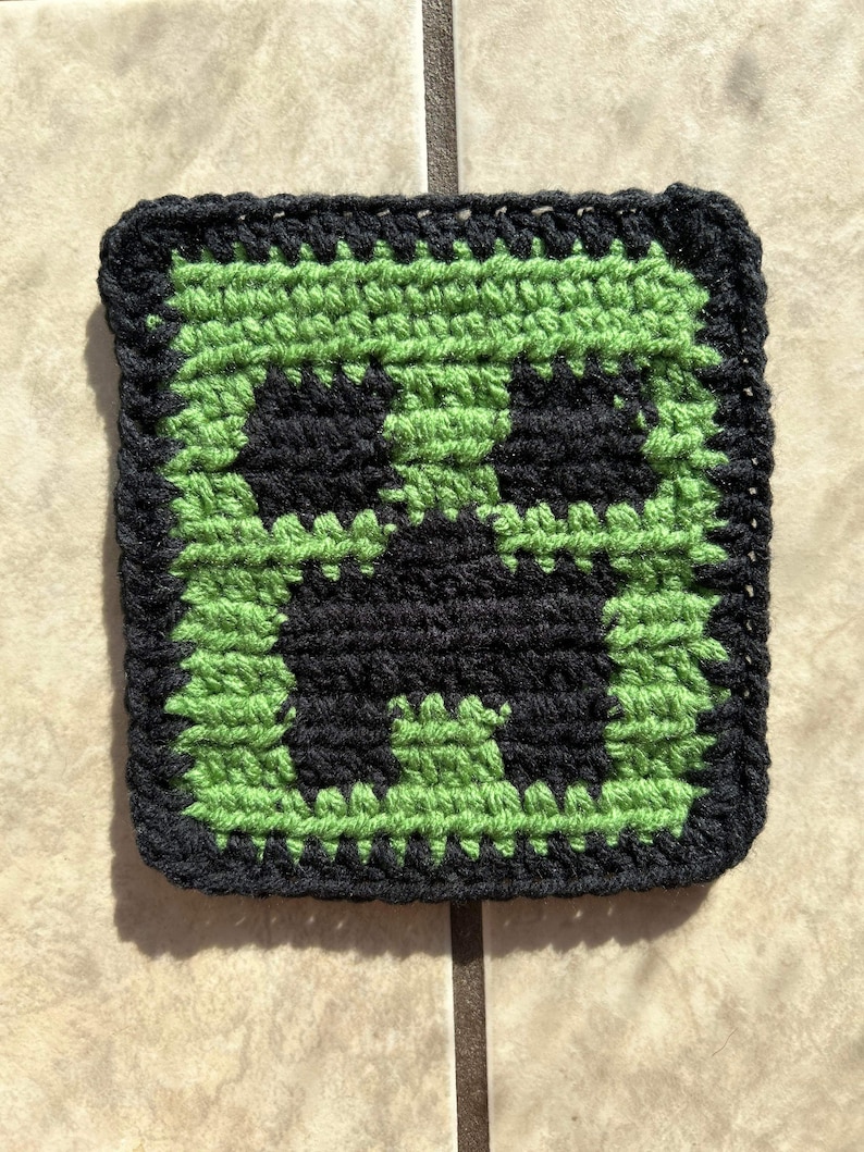 Minecraft Creeper Pattern Crochet Pattern Minecraft Crochet Pattern ...