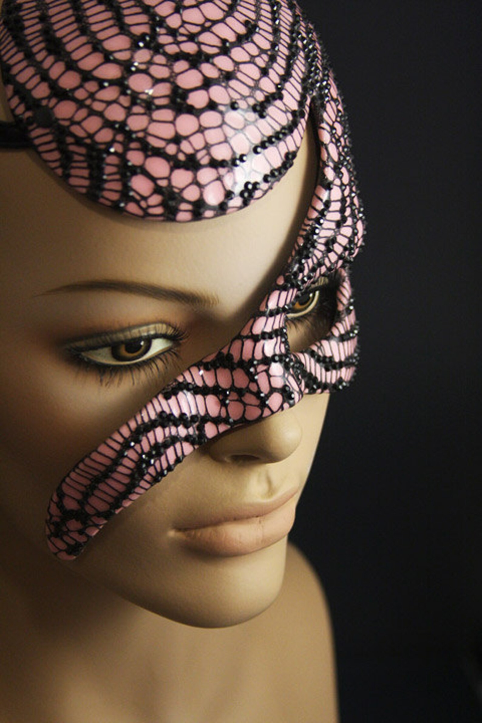 Laced Mask "lorgnette" - Unique Mask Design Handmade With Love and ...