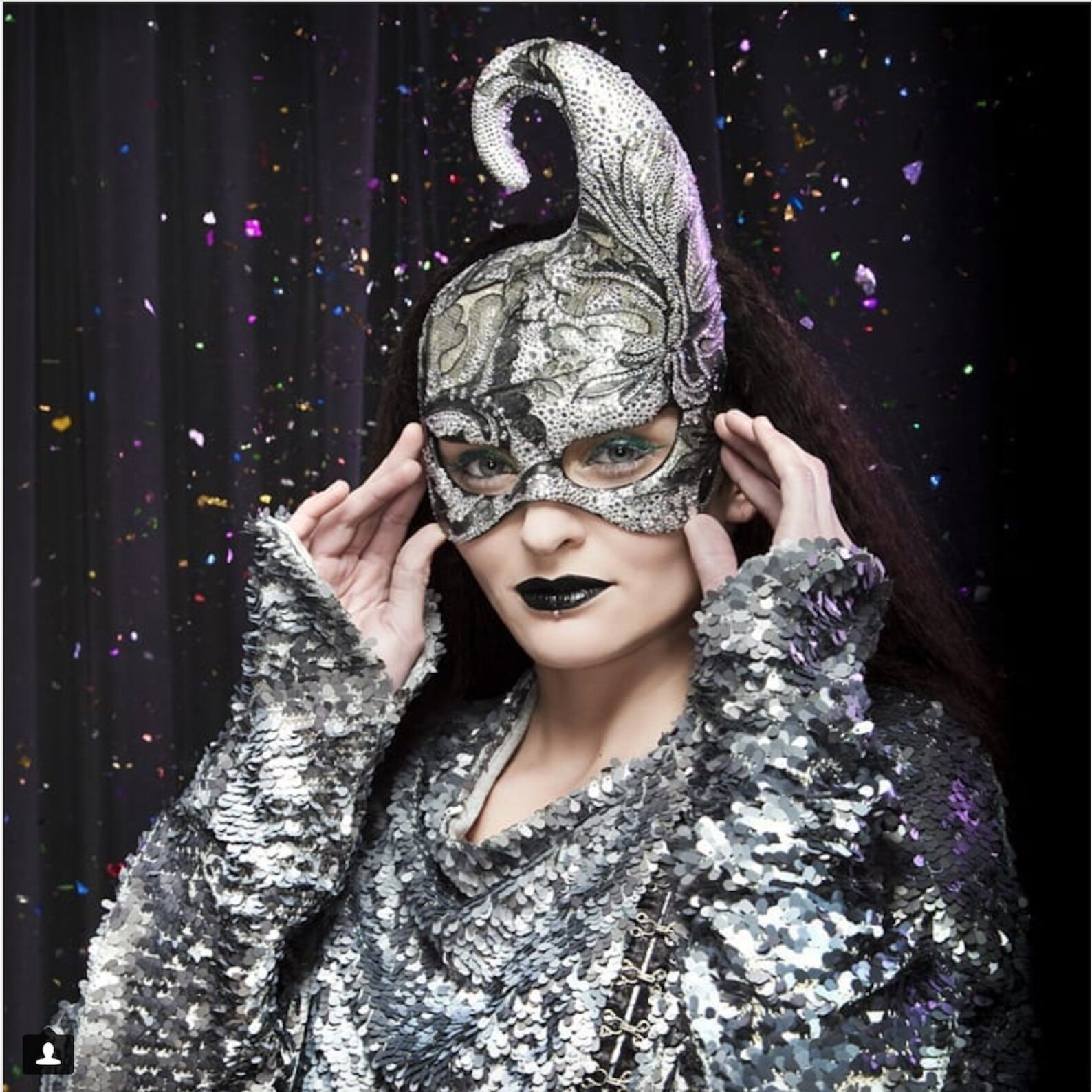 Glam Fashion Mask orlando Unique Mask Design - Etsy