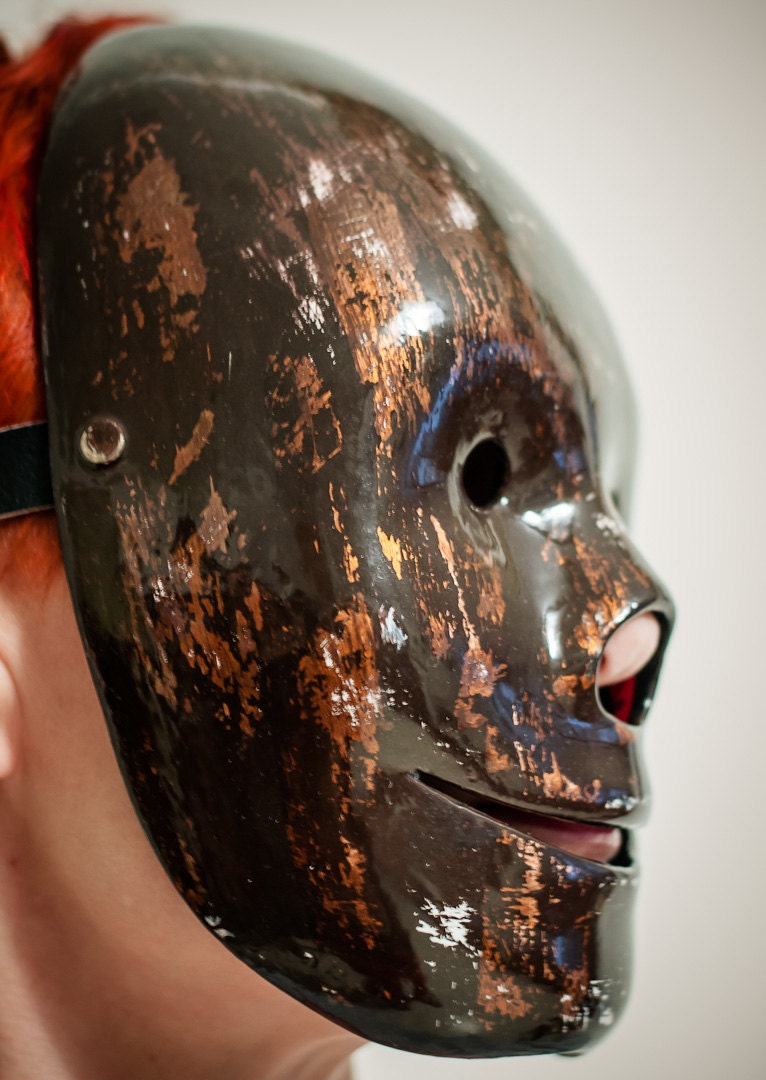 Handcrafted Unisex Mask sneer Unique Mask Design Made With Papier Mâché ...