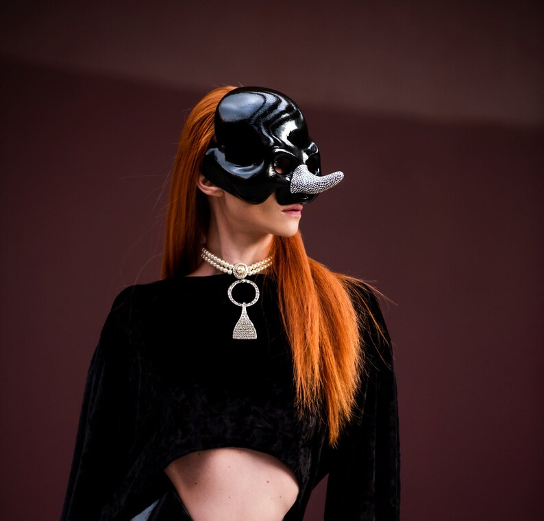 Handcrafted Mask pinocchio Skull Unique Mask Design Made With Papier ...