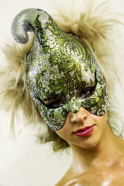 Glam Fashion Mask priscila Unique Mask Design Handmade With Love ...