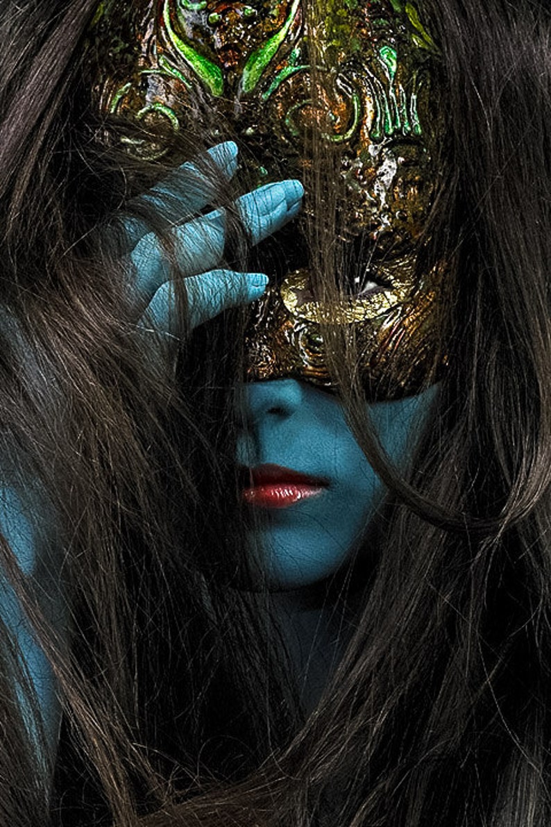 Unicorn Altuzza Mask Unique Mask Design Handmade With Passion and ...