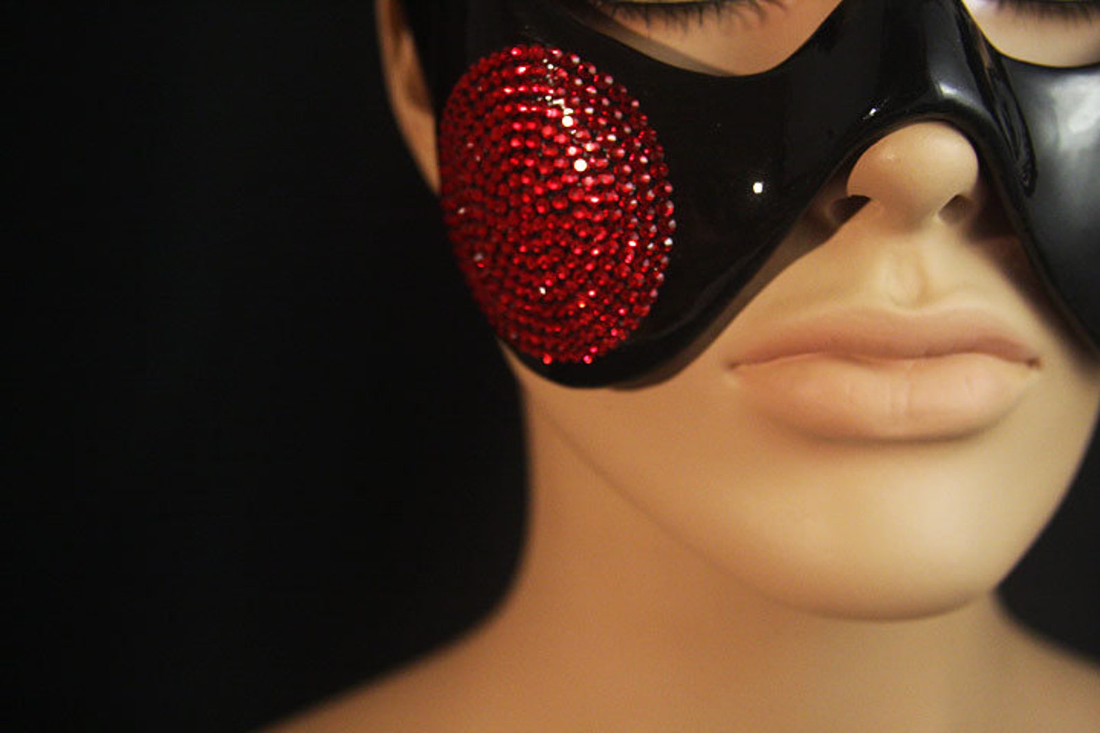 Handcrafted Mask glam Cheeks Unique Mask Design Made With Love, Papier ...