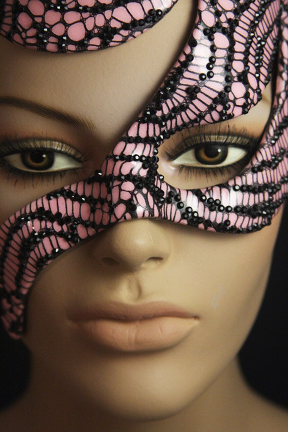 Laced Mask "lorgnette" - Unique Mask Design Handmade With Love and ...