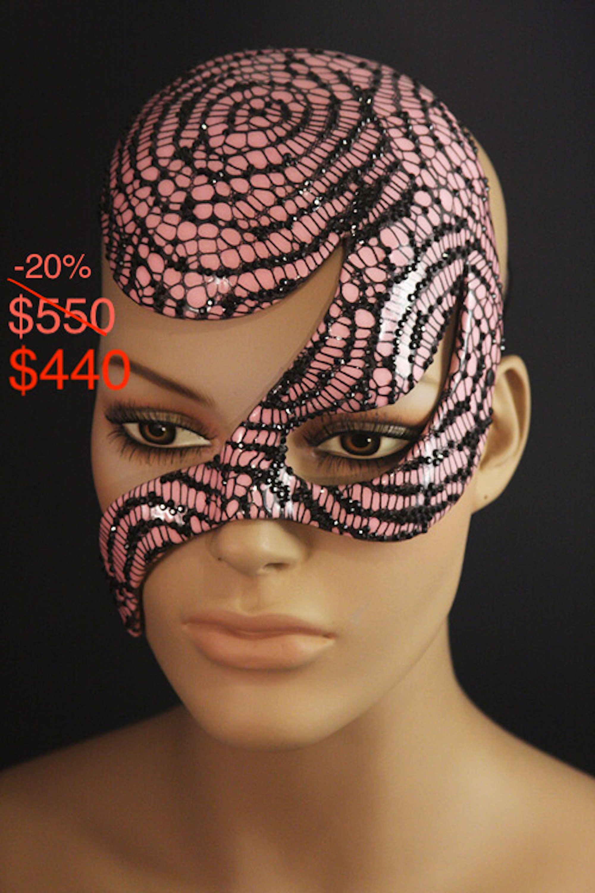 Laced Mask "lorgnette" - Unique Mask Design Handmade With Love and ...