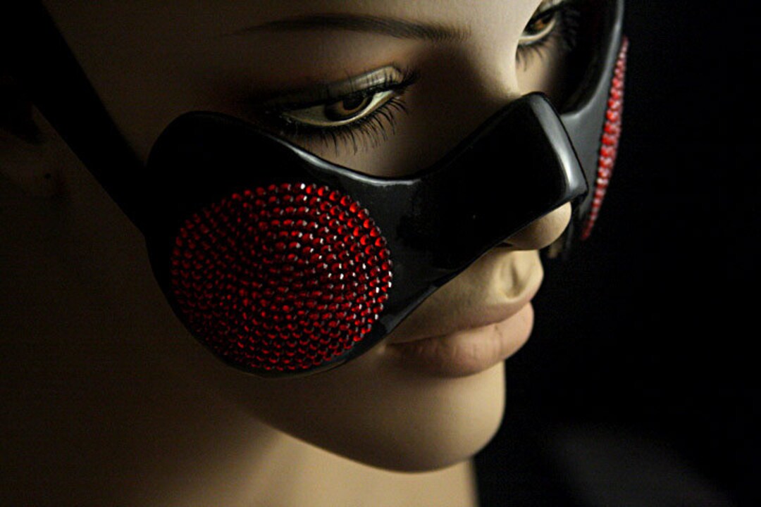 Handcrafted Mask glam Cheeks Unique Mask Design Made With Love, Papier ...