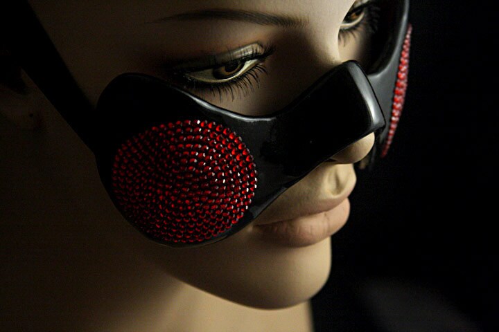 Handcrafted Mask glam Cheeks Unique Mask Design Made With Love, Papier ...