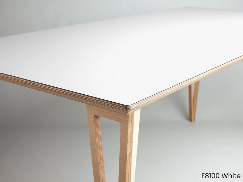 Pre-made White Formica Fundamentals Laminated Desktops ｜formica ...