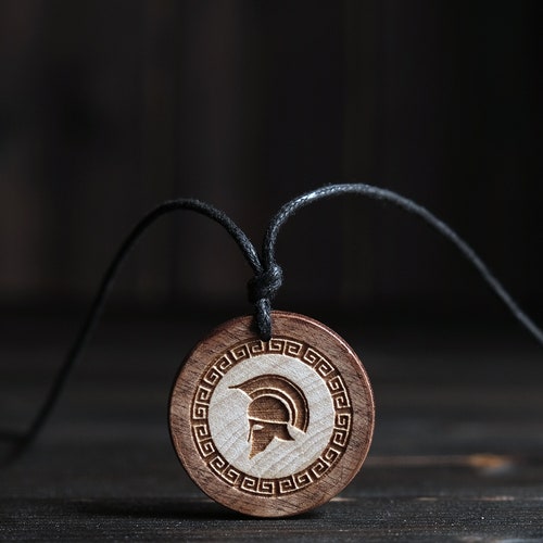 Zeus Necklace-greek Symbol Pendant-jupiter God - Etsy