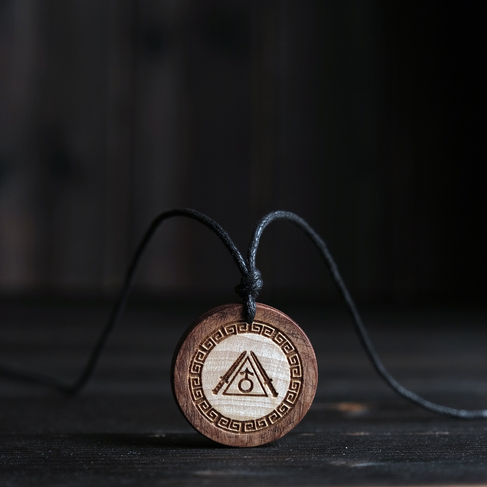 Ares Pendant Necklace-greek Symbol Pendant-ancient Greek Symbol Pendant ...