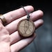 Wood Necklace-nommo Pendant, Nummo Symbol, Carved From Solid Wood. - Etsy