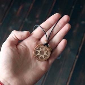 Star of Ishtar or Star of Inanna Necklace/pendant. Made From Solid ...