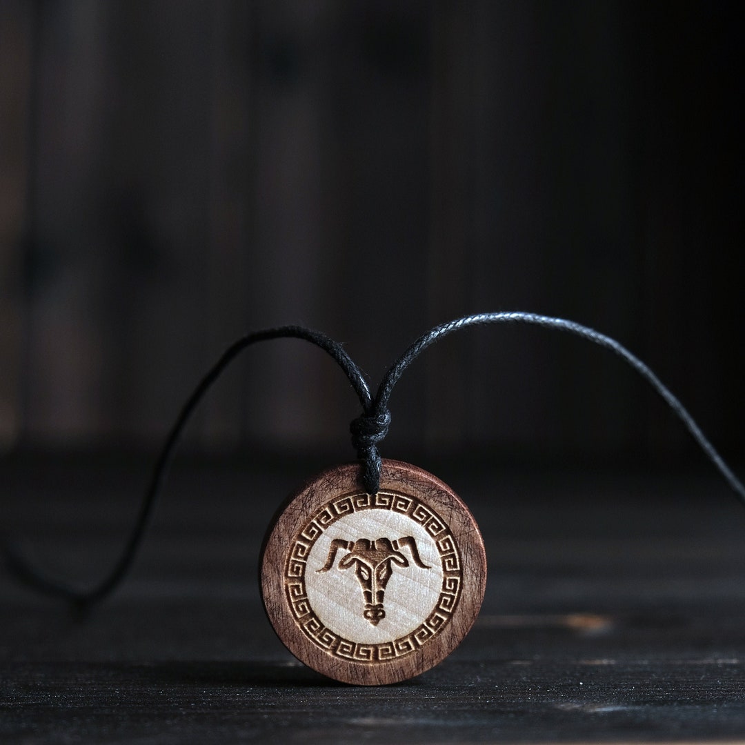 Minotaur Necklace-greek Symbol Pendant-ancient Greek Mythology Symbol ...