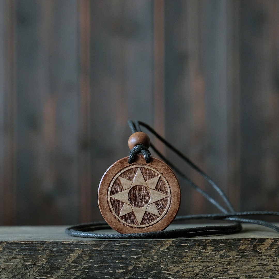 Star of Ishtar or Star of Inanna Necklace/pendant. Made From Solid ...