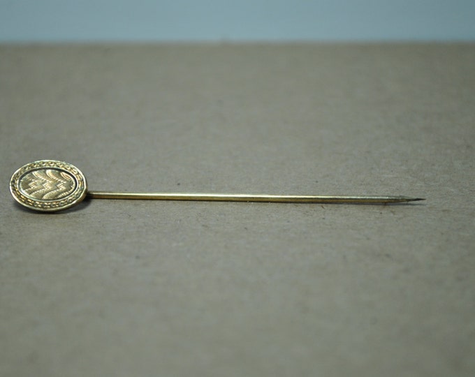 Signed Krementz Gold Filled Hat/stick Pin - Etsy