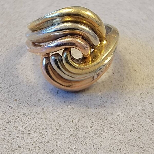 Tri Color Rings - Etsy