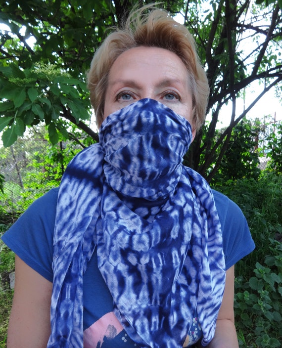 Large square cotton scarf store