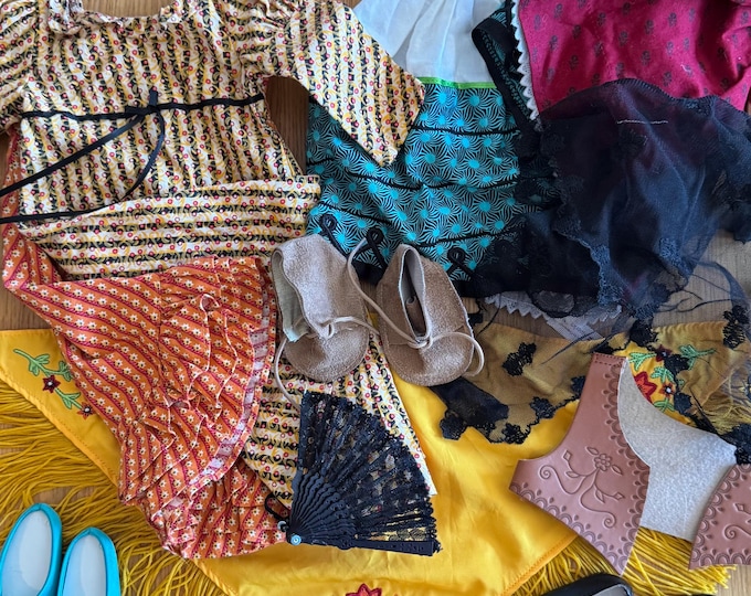 Vintage American Girl Josefina Outfits, Shoes, Accessories, and 6 Book ...