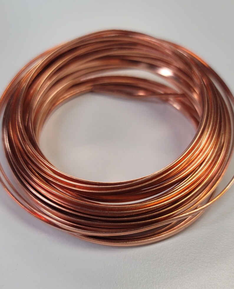 Bare Copper Wire Choose Gauge 16g, 18g, 22g, 24g, 26g, 28g - Etsy