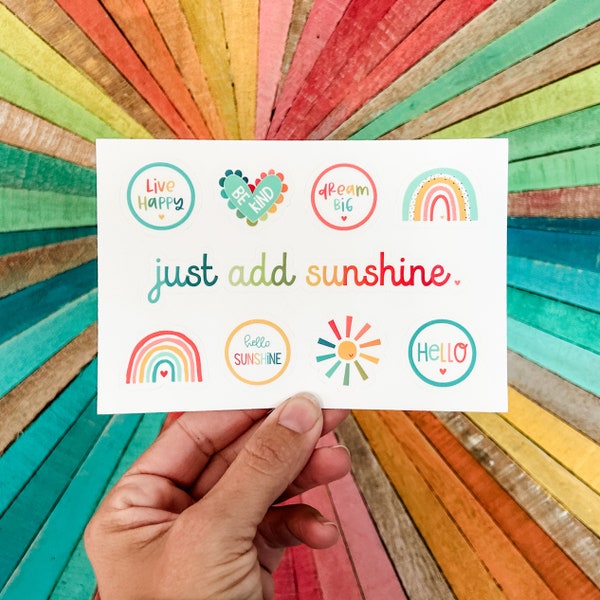Sunshine Sticker - Etsy