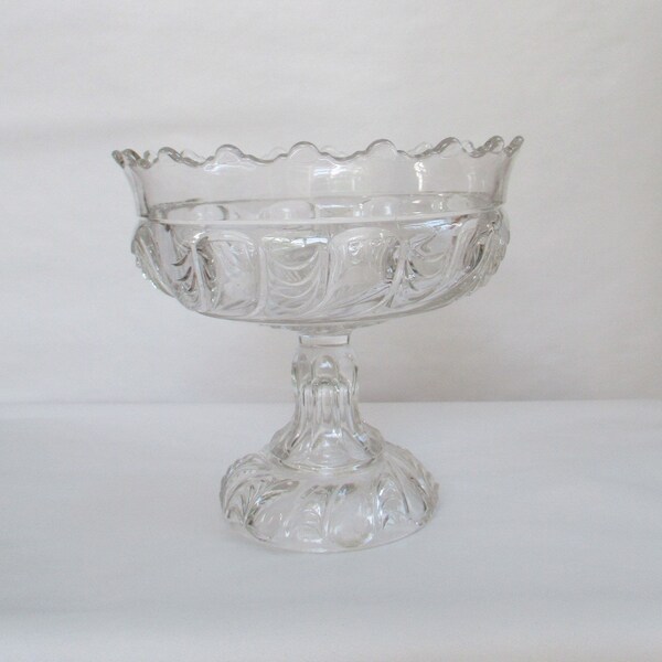 Heisey Glass Compote - Etsy