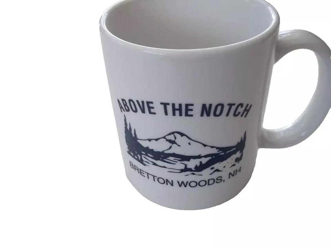 BRETTON WOODS Above the Notch NH Souvenir Coffee Mug Cup 4" - Etsy
